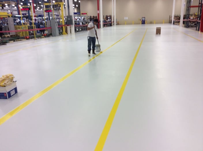 Advantages of Floor Striping for Warehouses