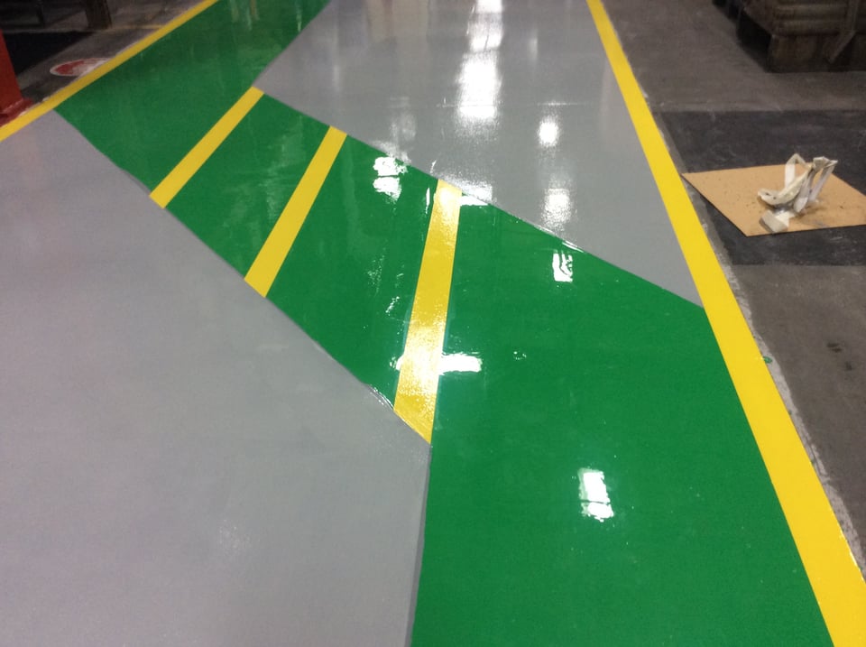 Better than Paint: 3 Colorful Industrial Floor Coatings